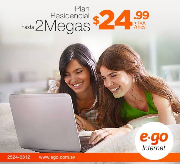 ego Internet de Banda Ancha El Salvador