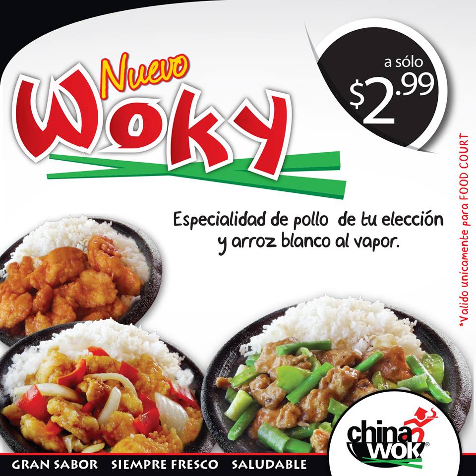 nuevo WOKY combos chinawok ofertas - Ofertas Ahora