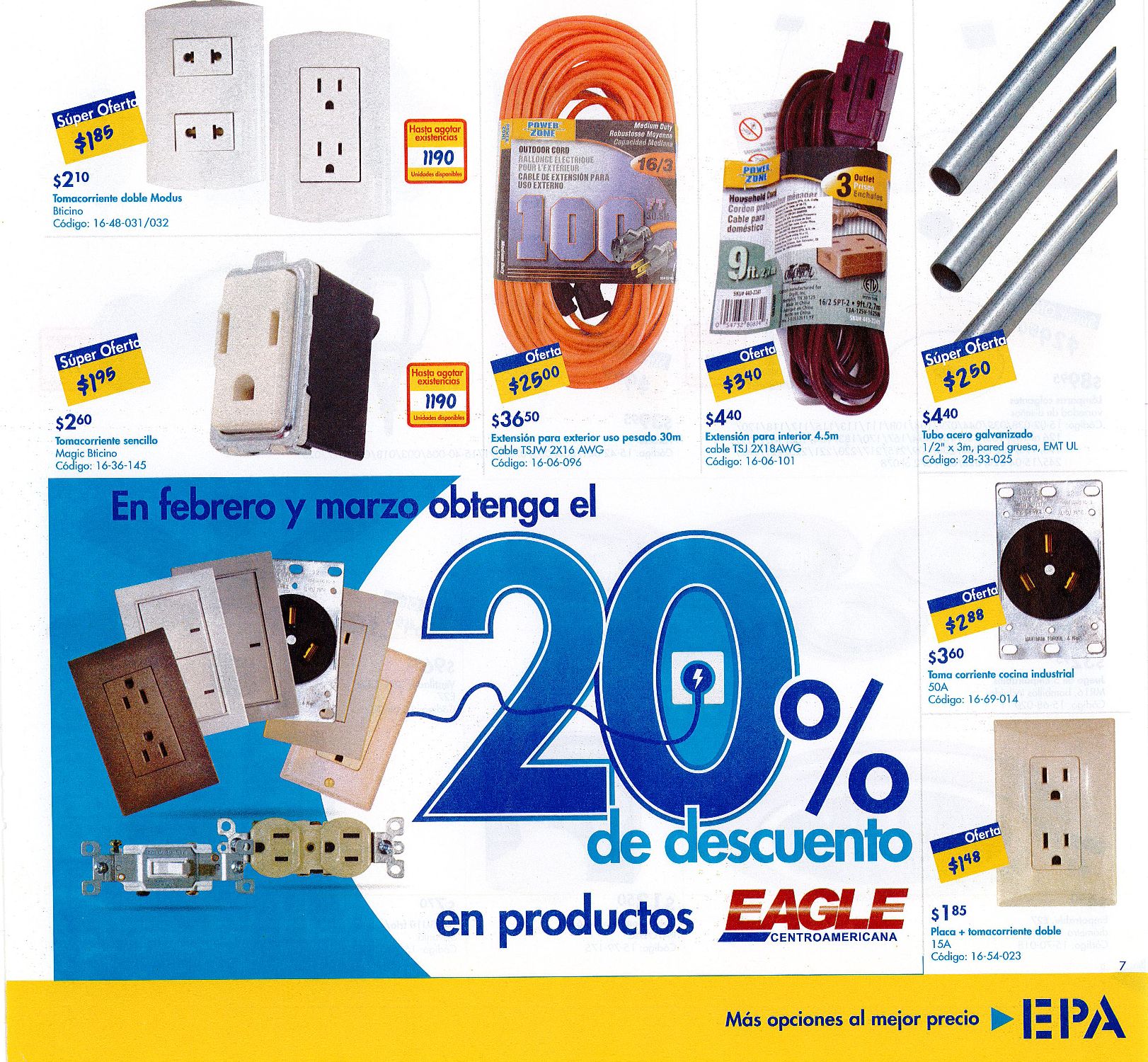 Super ofertas EPA del mes (Feb-Mar-2015)