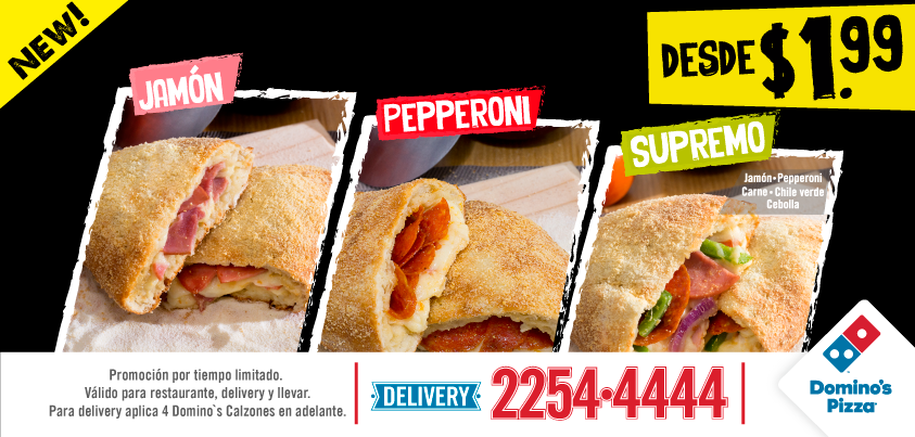 Cual es el CALZONE preferidos DOMINOS pizza por solo 1.99 - Ofertas Ahora