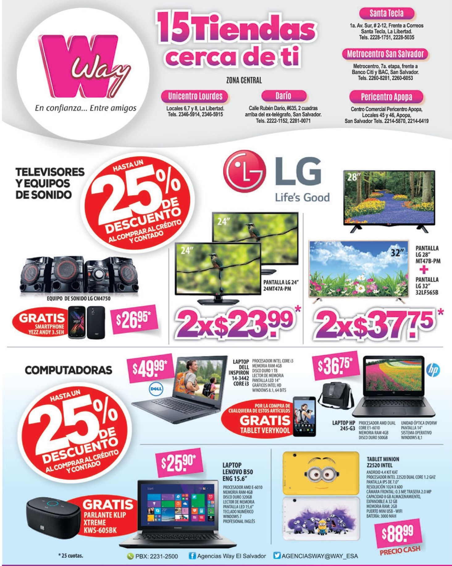 Agosto con descuentos especiales