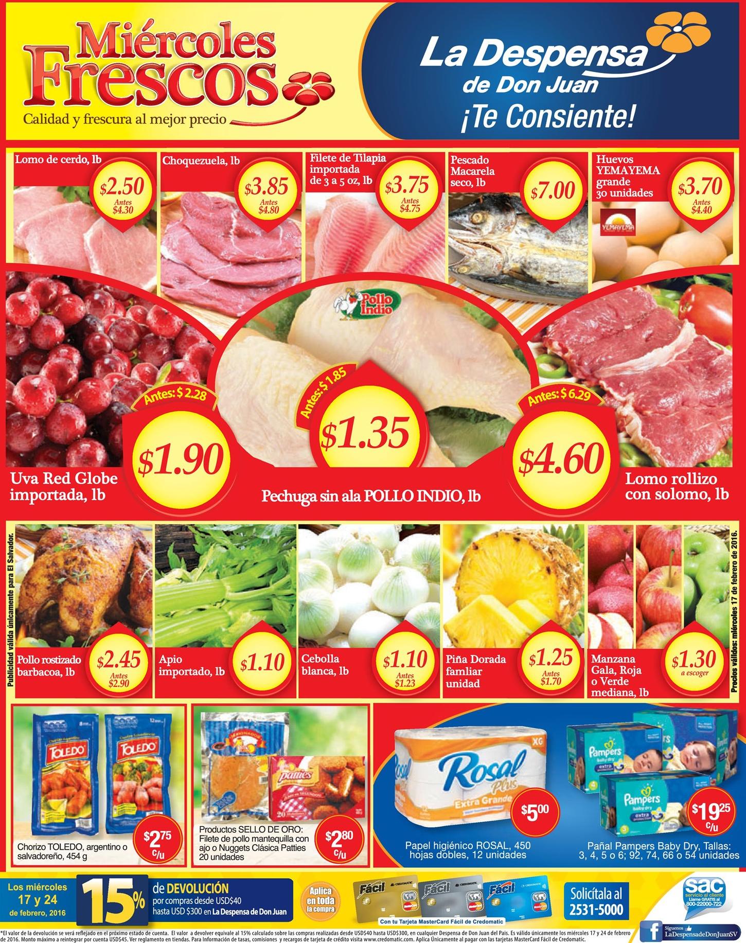 Tus comidas favoritas en PROMOCION ahora miércoles (17-feb-16 ...