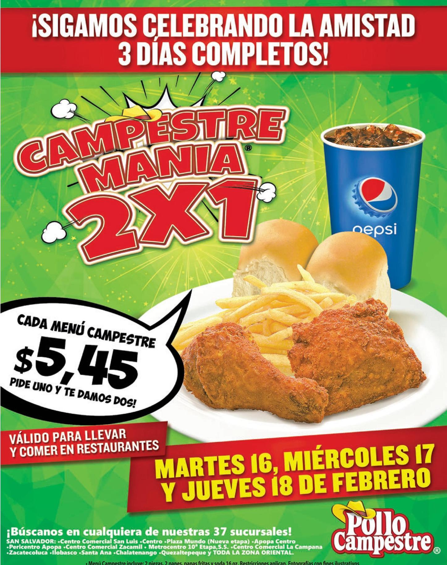 Tus comidas favoritas en PROMOCION ahora miércoles (17-feb-16 ...