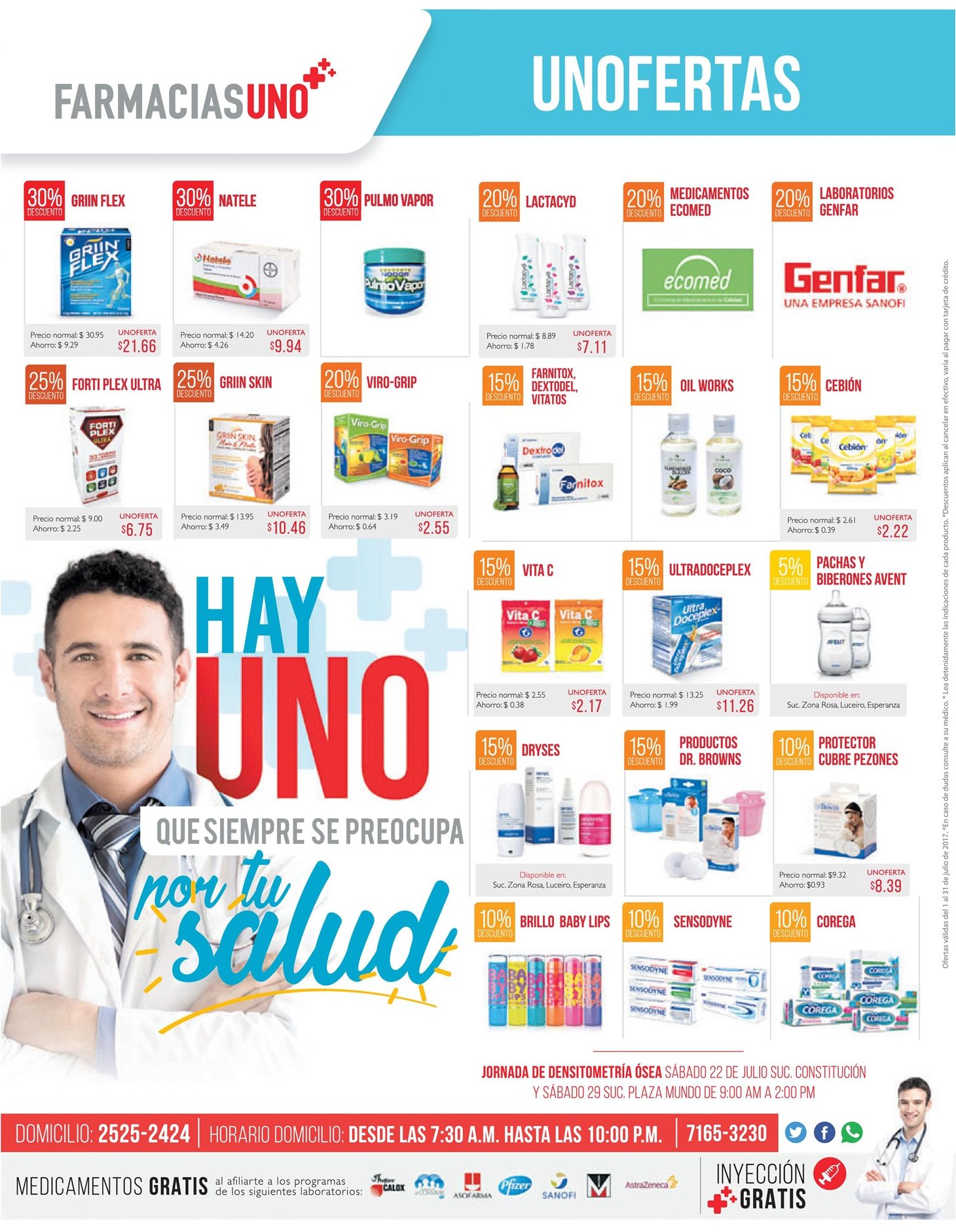 Promociones en medicinas y productos medicos (Julio 2017) - Ofertas Ahora