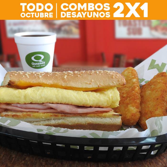 QUIZNOS DELI del DIA desde [$1.99] - Ofertas Ahora