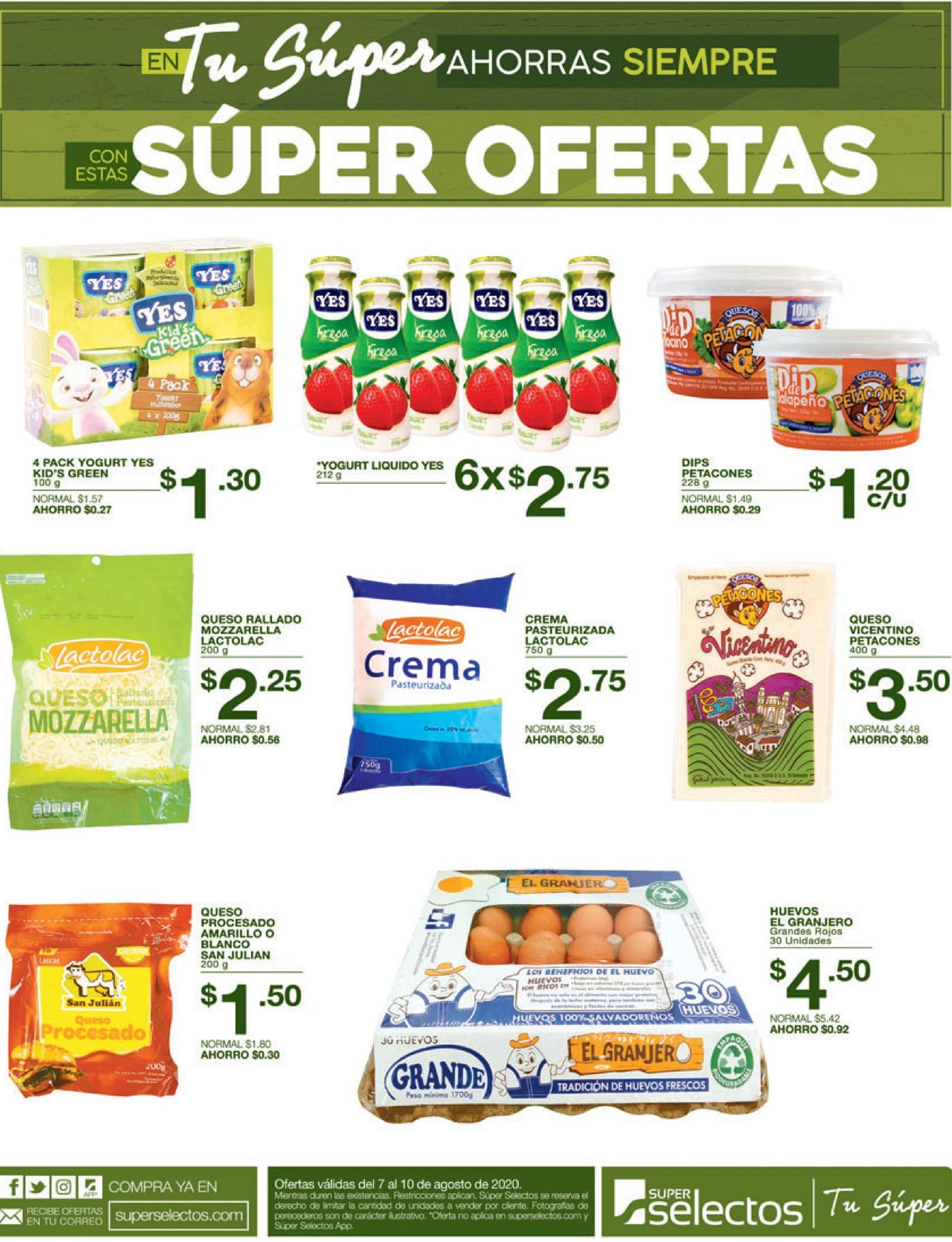 Compras del viernes en el Super (07.ago.2020) - Ofertas Ahora