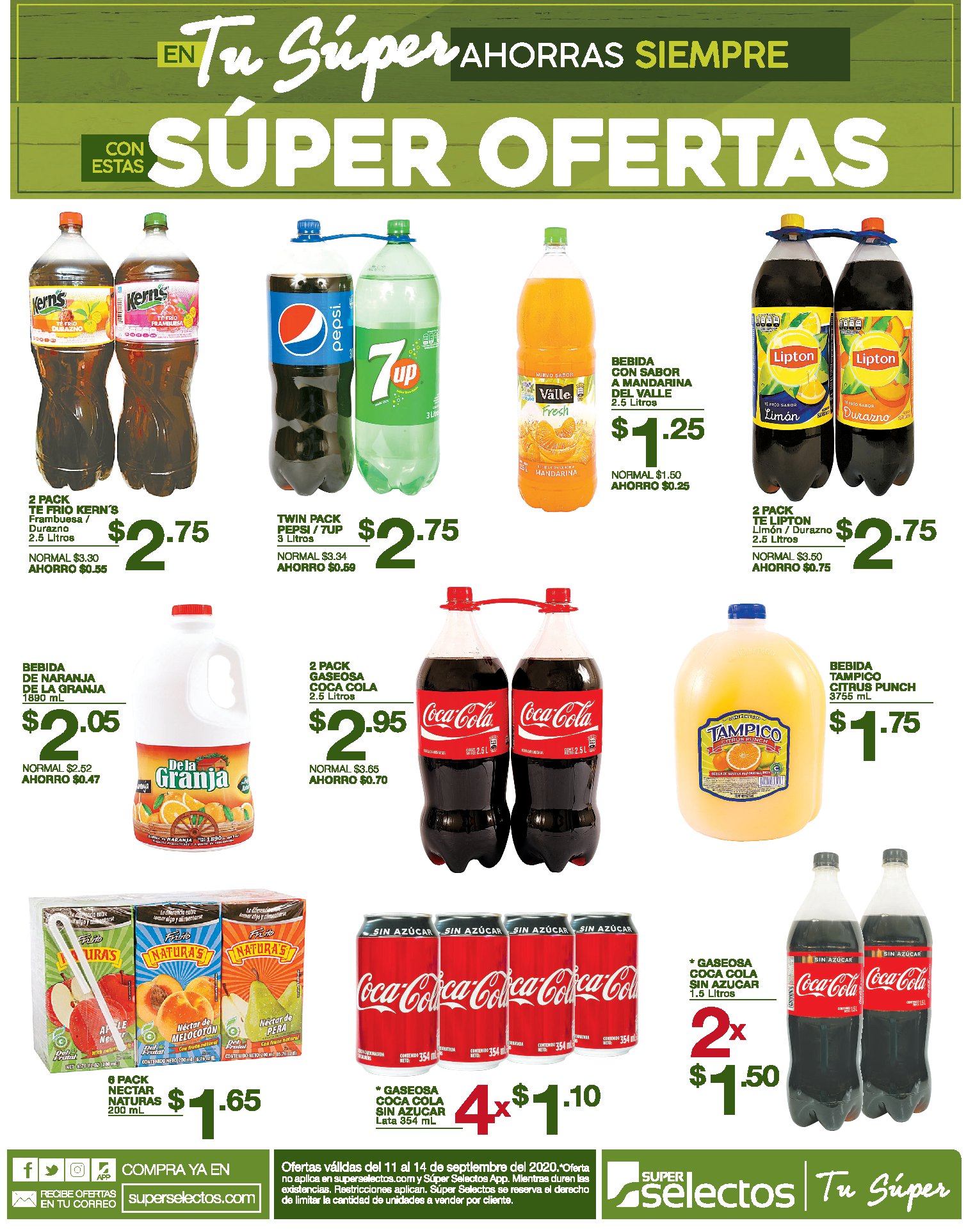 Super Selectos Ofertas septiembre 2020 - Ofertas Ahora