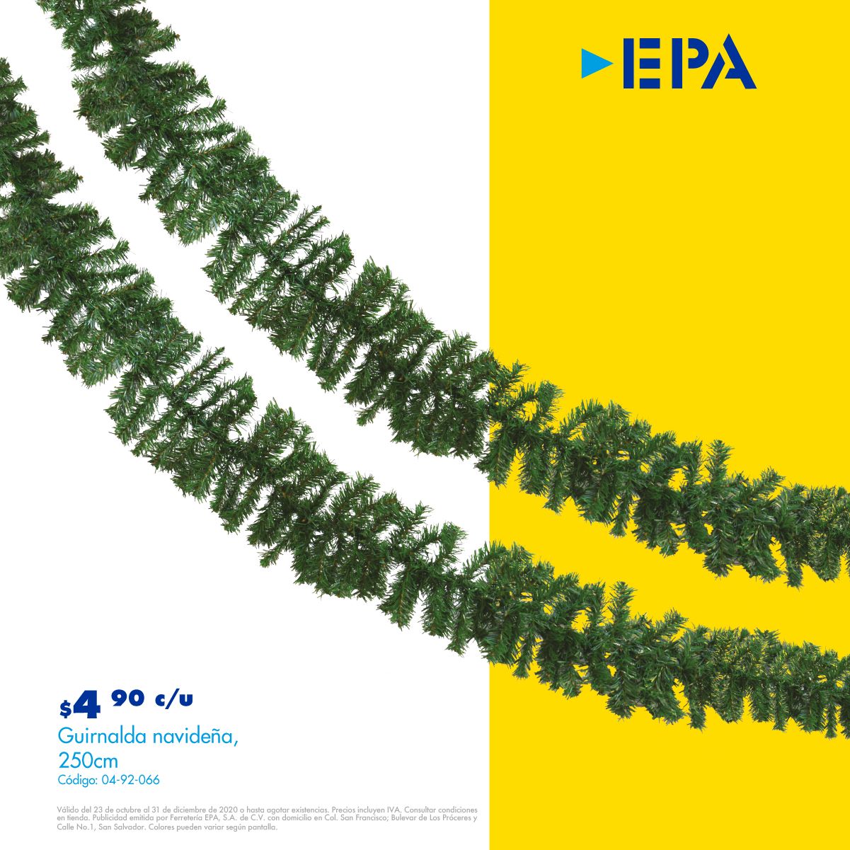 Catalogo EPA coronas y guirnaldas navideñas 2020 - Ofertas Ahora