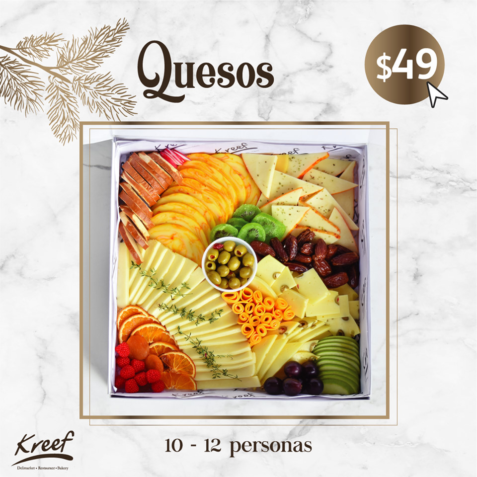 KREEF Bandejas gourmet para navidad - (08.dic.20) - Ofertas Ahora