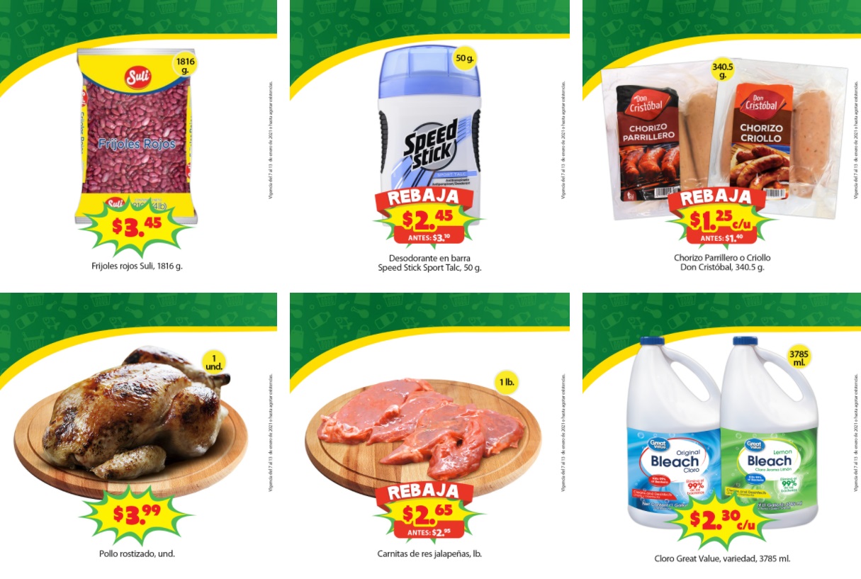 Maxi Despensa y Despensa Familiar compras enero 2021 - (07.ene ...