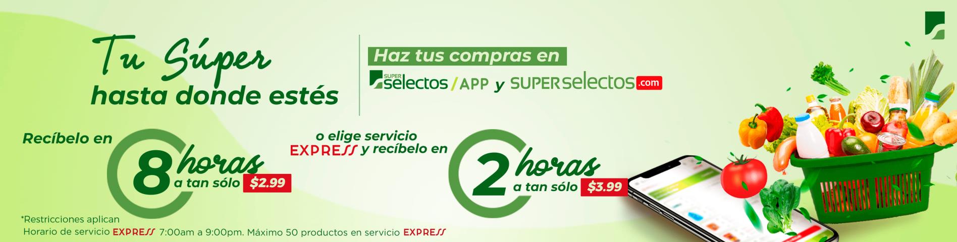 Conoce el servicio de entrega express de SuperSelectos.com - Ofertas Ahora